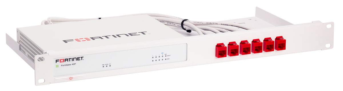 FORTINET FortiGate-40F Series Hardware Plus 3YR 24x7 FortiCare and FortiGuard Unified (UTP) Protection Bundle with Rackmount Kit (FG-40F-BDL-950-36+RM-FR-T14)