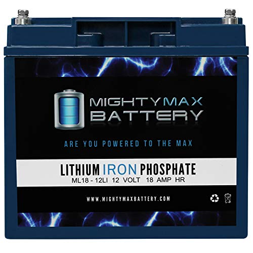 Mighty Max Battery 12V 18AH Lithium Replacement Battery for 12896 51814 51913 104831