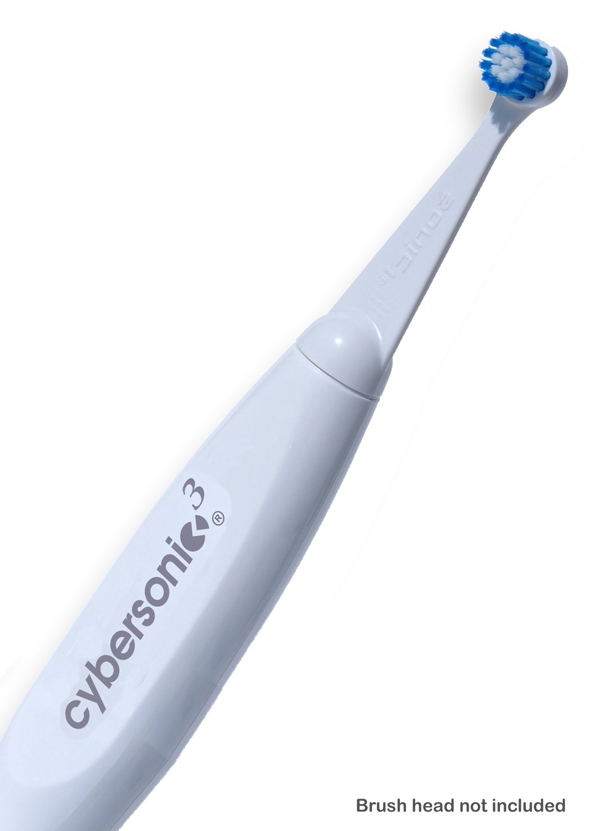Cybersonic 3 Electric Toothbrush Replacement Power Handle, Includes One Handle, Compatible With All Cybersonic Charging Bases