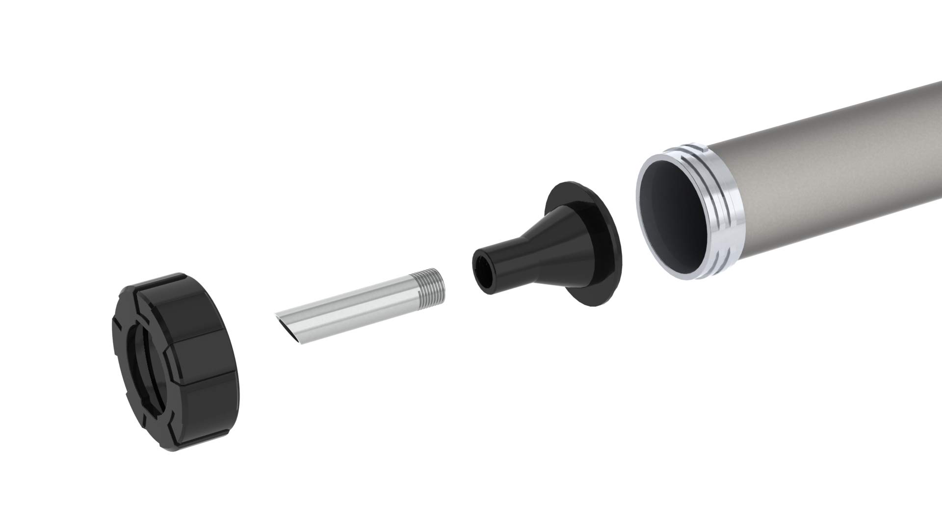 Albion Engineering Company 873-5 B-Line Plastic Front Cap for Albion B-Line Sausage Guns, Black