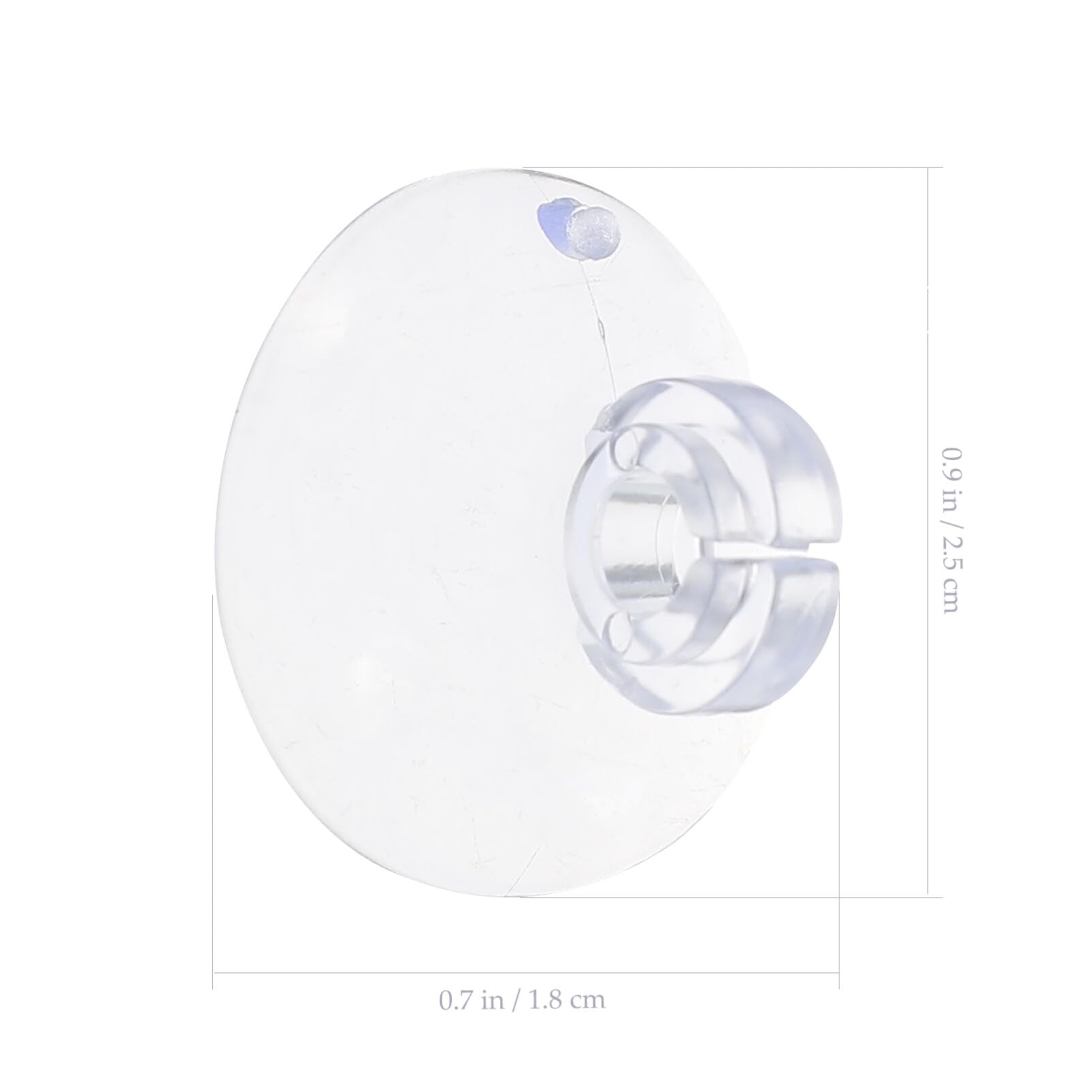 Cabilock 200pcs String Mini Suction Cup Lighting Accessories Window Screen Clips Window Suction Cup Hook Led Light Hanger Outside Fairy Light Suction Cup Wall Clip Plastic Fish Tank