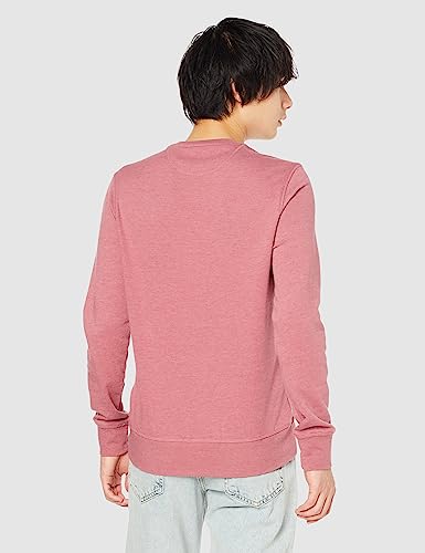 Amazon Essentials Men's Long-Sleeve Lightweight French Terry Crewneck Sweatshirt, Pink, X-Large