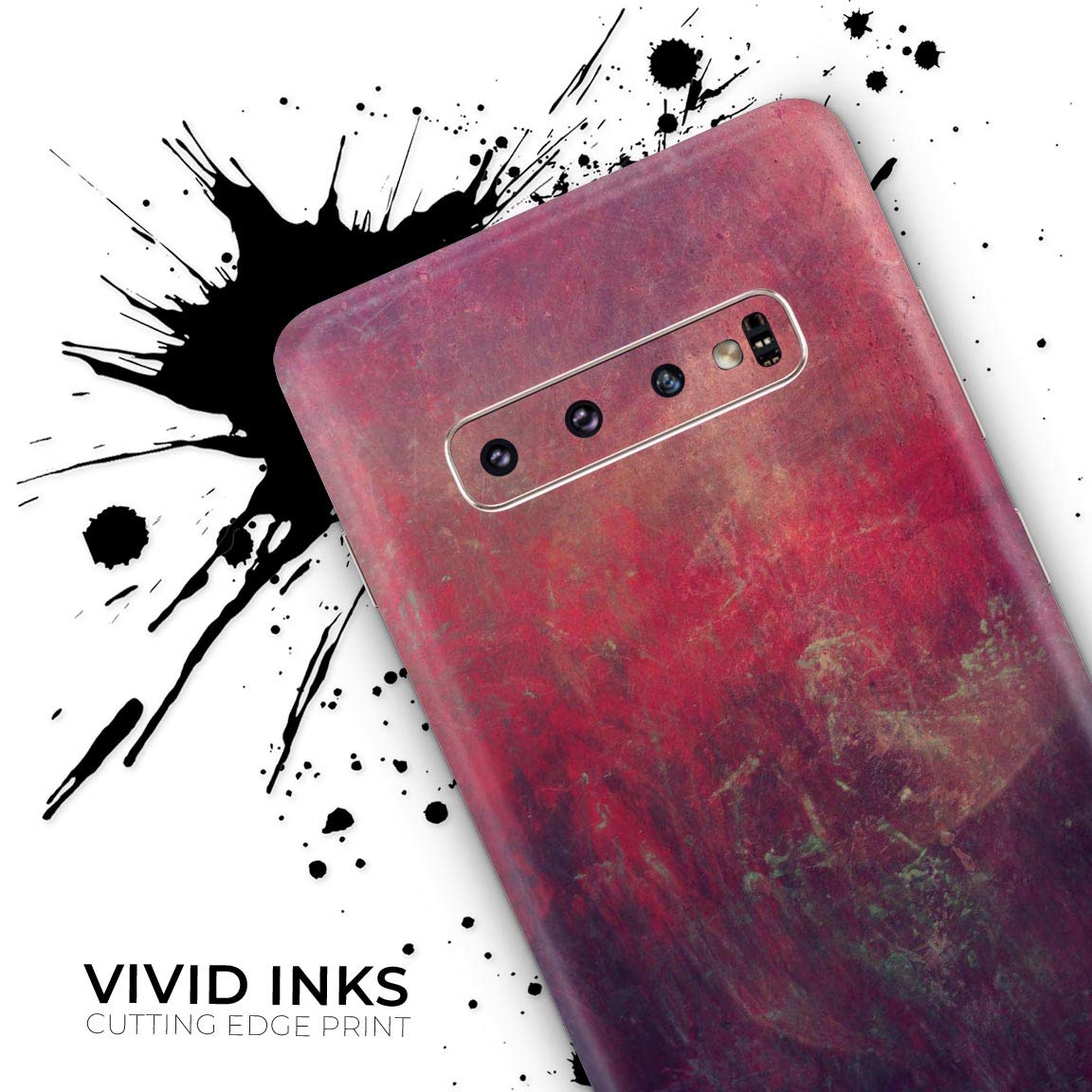 DesignSkinz Abstract Fire & Ice V11 Protective Vinyl Decal Wrap Skin Cover Compatible with The Samsung Galaxy S20 (Screen Trim & Back Glass Skin)