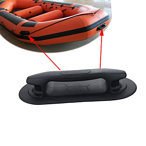 2PCS Lifting Grab Handle/Cleat for Inflatable Boat Raft Dinghy Black