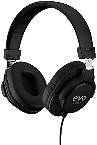 Audient EVO Start Recording Bundle with EVO 4 2-In/2-Out USB Audio Interface, SR1 Condenser Mic, SR2000 Headphones, Shockmount, XLR Cable, Instrument Cable, and Austin Bazaar Polishing Cloth