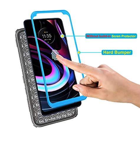 Asuwish Phone Case for LG V60 ThinQ V60ThinQ 5G G9 Thin Q Cover Hybrid Rugged Shockproof Hard Drop Proof Full Body Protective Heavy Duty Mobile Cell Accessories LGV60 V 60 60ThinQ 60V Women Men Blue