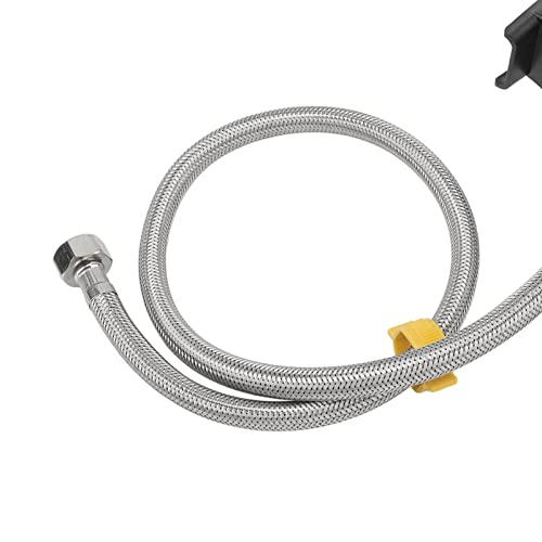 Bottle Washer Glass Faucet Bar Counter Cleaner Kitchen Vegetable Basin for Sink Automatic Ktv Glass Washer Glass Washers (with 80cm 304 Stainless Steel Hose)