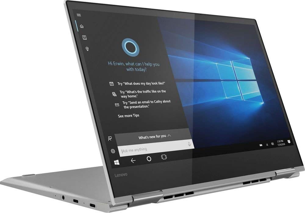 Lenovo Yoga 730 Intel Core i5-8250U 256GB NVMe 8 GB Silver (renewed)