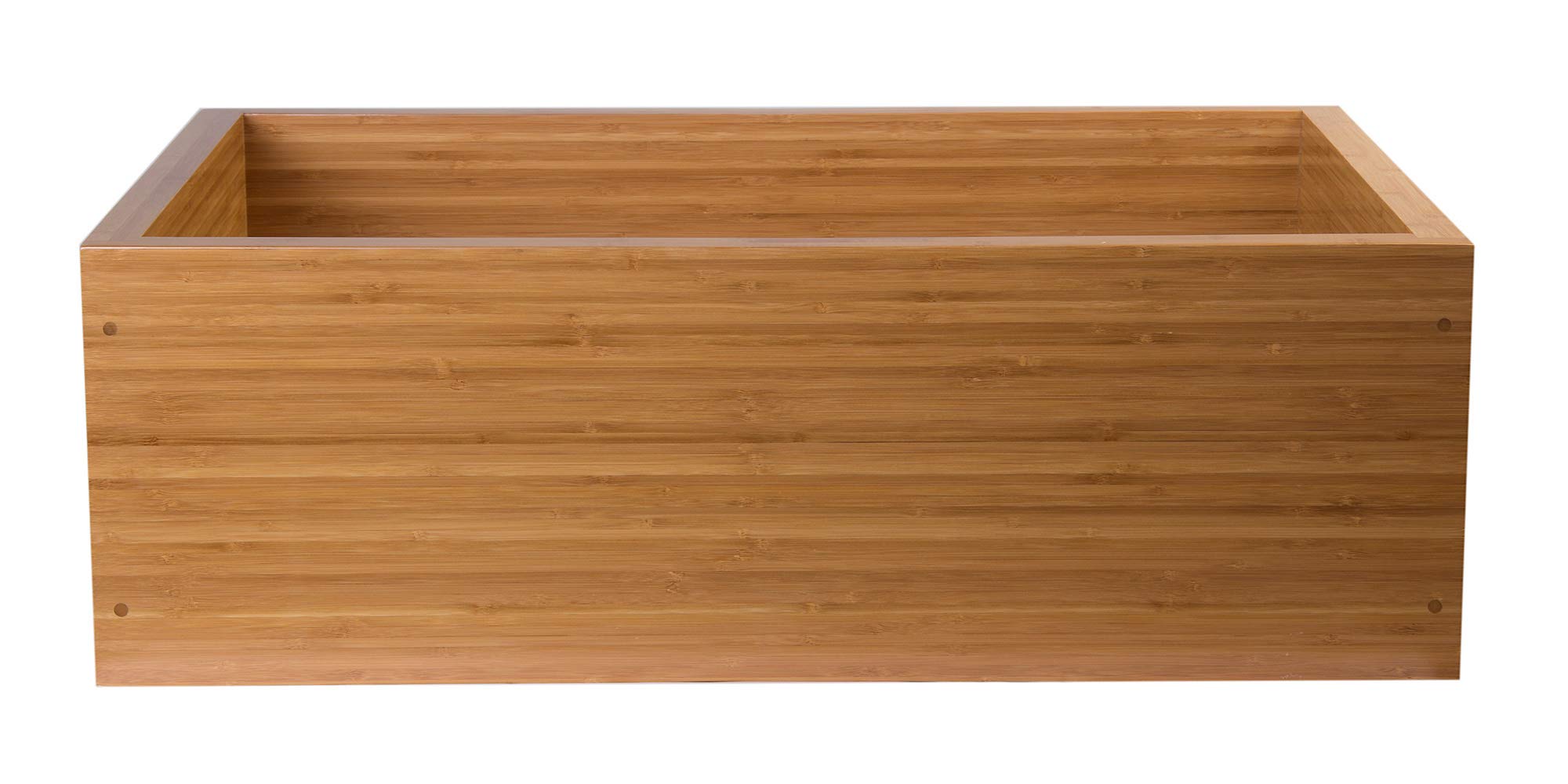 ALFI brand AB3021 30-Inch Single Bowl Bamboo Kitchen Farm Sink