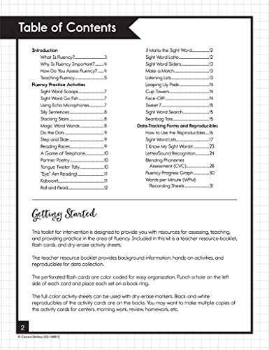 Carson Dellosa Train Your Brain: Fluency Level 1 Classroom Kit