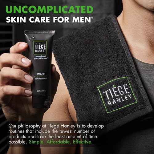 Tiege Hanley Daily Men's Face Wash - Gentle Fragrance-Free Cleansing Agent for Men - 6.5 Ounces