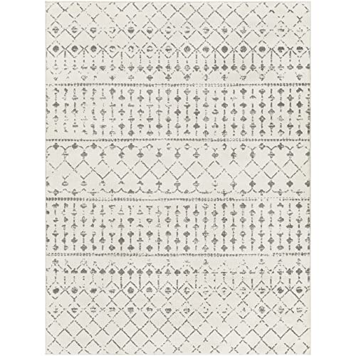 Artistic Weavers Tevazu Moroccan Boho Area Rug,7'10" x 10',Light Grey