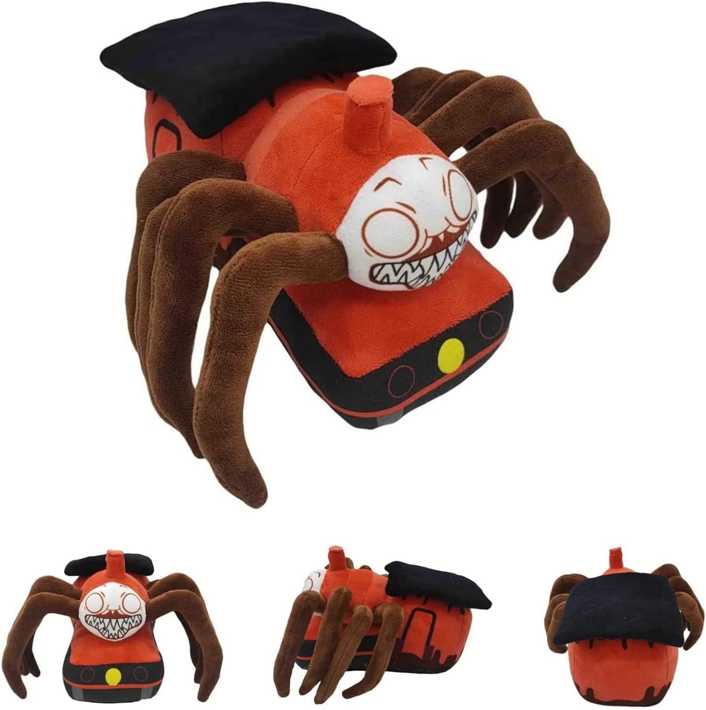 2PCS Choo Choo Charles Plush, Charles Train Toy, Monster Horror Game Plush, Spider Plush Toy, Best Gift Game Fans for Birthdays, Parties