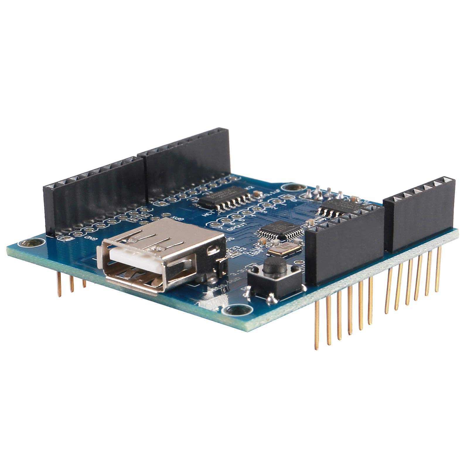 USB Host Shield Compatible for Arduino MEGA 2560 1280 Support Google Android ADK & USB HUB Function