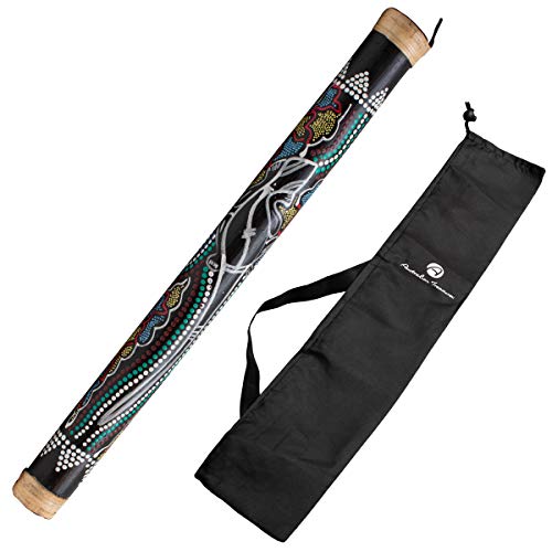 Australian Treasures - Rainstick 60cm painted including nylon bag