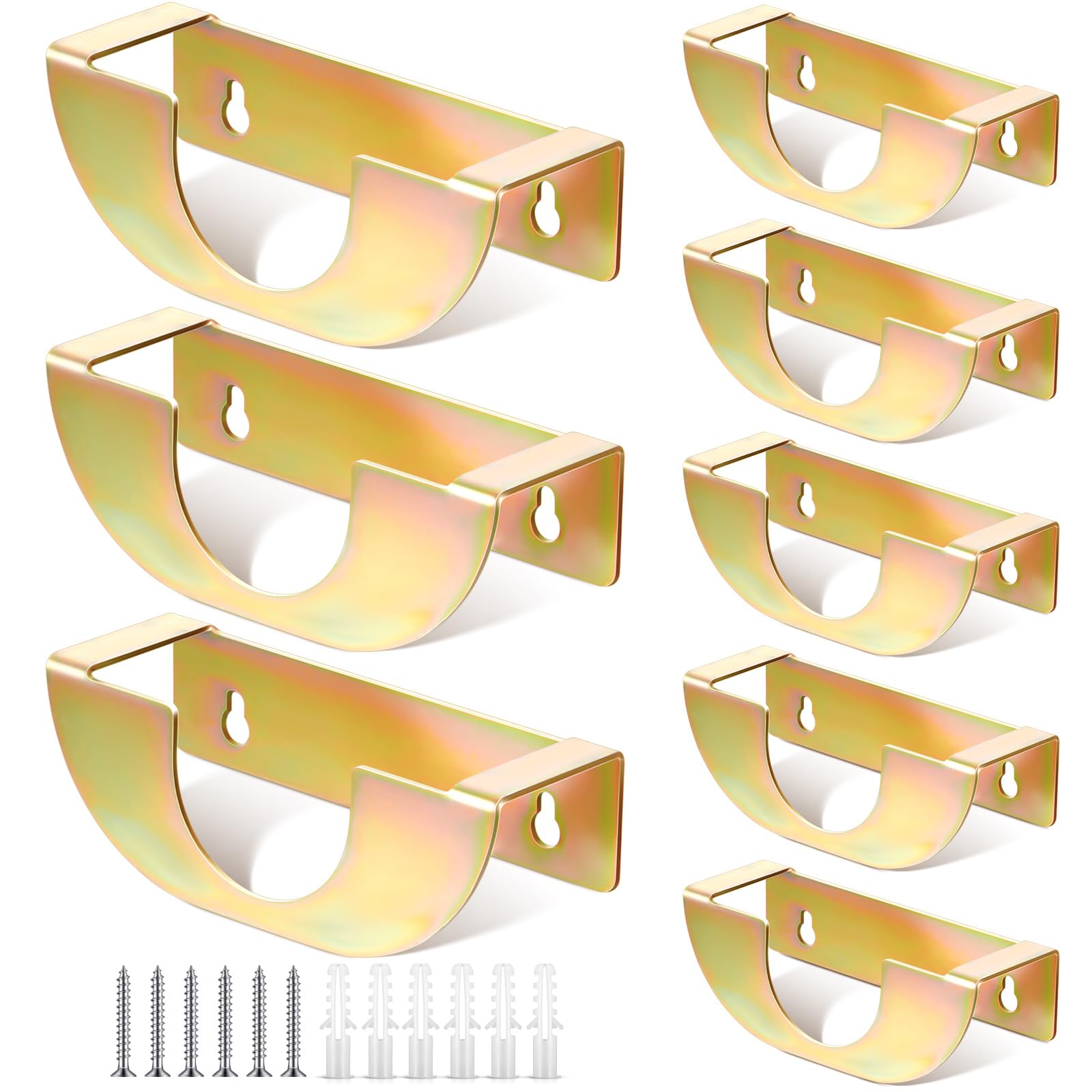 8 Pcs Angle Grinder Holder Wall Mount Solid Steel Angle Grinder Hanger Angle Grinder Stand Polisher Holder Stand Angle Grinder Bracket for 5" Grinder, Buffer Polishers, Hand Sander, Impact Wrench