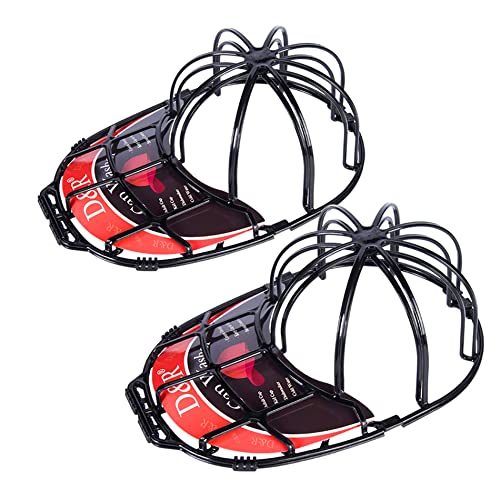 Der Rose 2 Pack Baseball Hat Washer for Washing Machine,Cap Washer Frame Cage,Hat Cleaner Protector Hat Rack for Baseball Caps