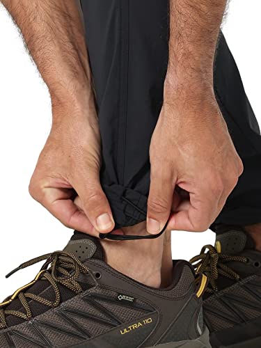 ATG by Wrangler Men's Convertible Trail Jogger, Caviar, 32W x 30L