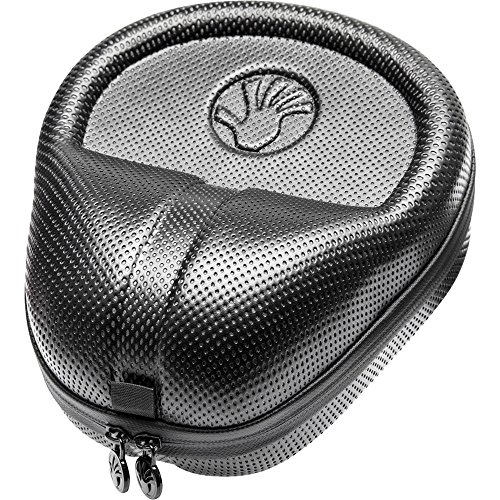 Audio-Technica ATH-M40x Professional Studio Monitor Headphones + Slappa Full Sized HardBody PRO Headphone Case (SL-HP-07)