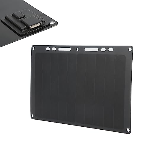 6V 10W Solar Panel, Monocrystalline Silicon Solar Panel, Portable Solar Charger, Solar Cell USB Solar Charger, IP65 Waterproof Outdoor Solar Charger, for Indoor Use and Outdoor Activities