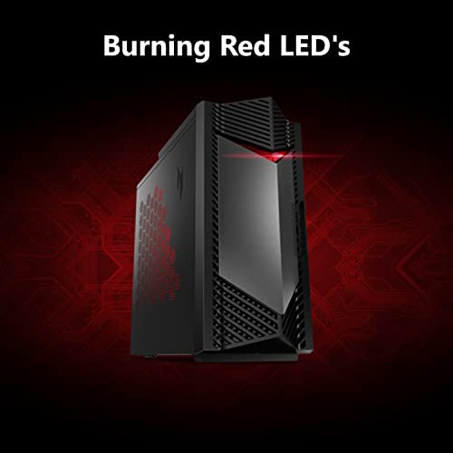 Acer Nitro 50 N50-650-UR12 Gaming Desktop | 13th Gen Intel Core i5-13400F 10-Core Processor | NVIDIA GeForce RTX 3050 | 16GB 3200MHz DDR4 | 1TB PCIe Gen 4 SSD | Intel Wi-Fi 6E AX211 | Windows 11 Home