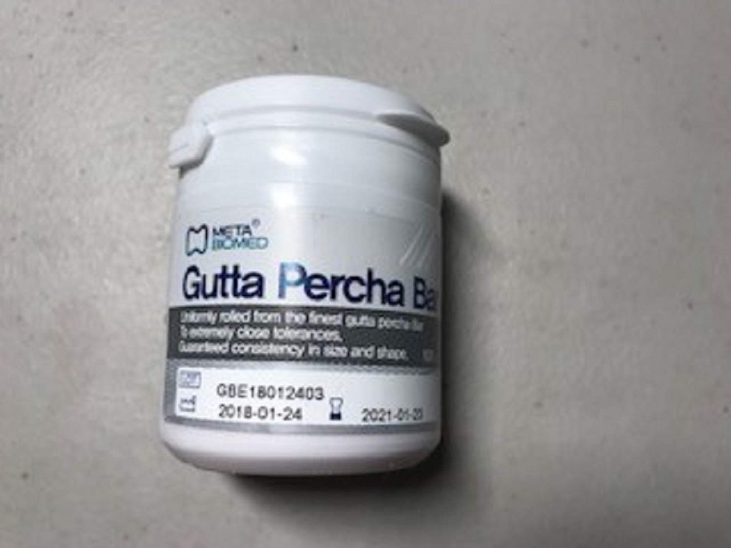 Meta Gutta Percha Bar for Obturation Heat Gun, 100 Bars.