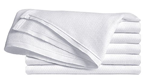 Clips N Grips® Birdseye Flatfold Cloth Diapers, 6 Count