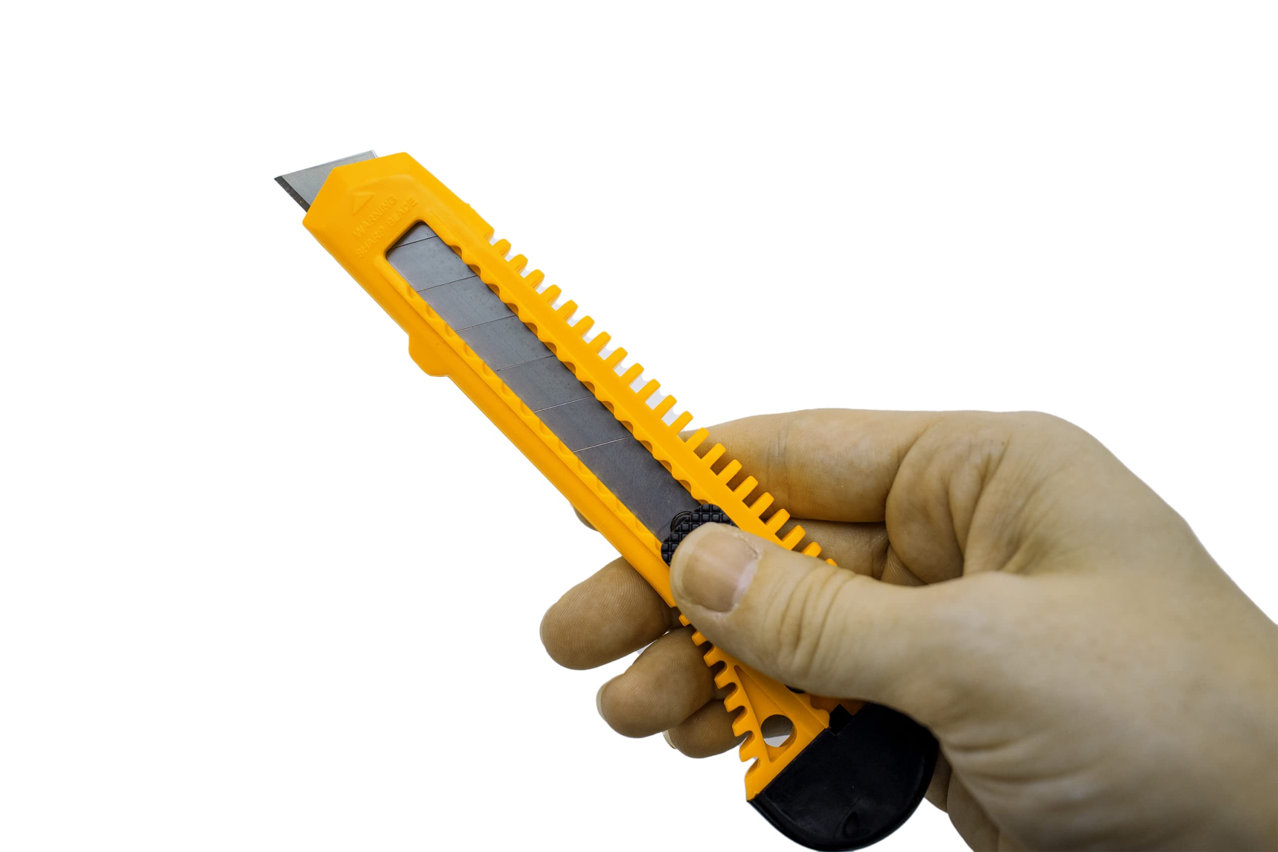 5x Bulk Small Yellow Utility Knife Box Cutters Snap Off Blade 9MM Blade