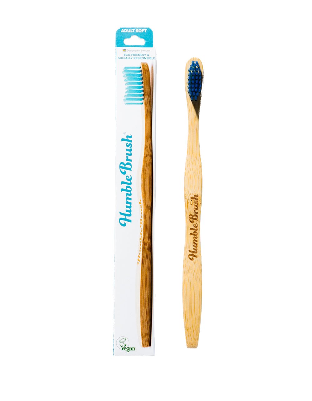 Humble Brush Adult Soft, Blue