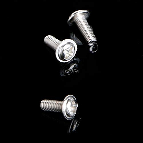 Screw 50 Pcs Quadrex Head Short Computer Case Motherboard Screws T16