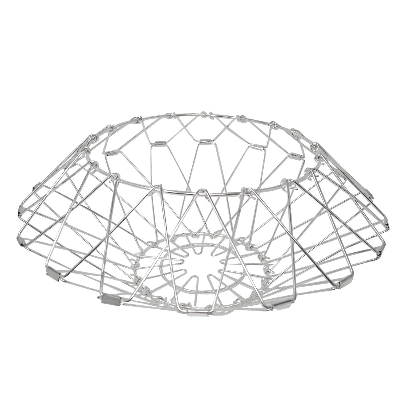 Decorative Flexible Wire Folding Fruit Basket by Trademark Innovations