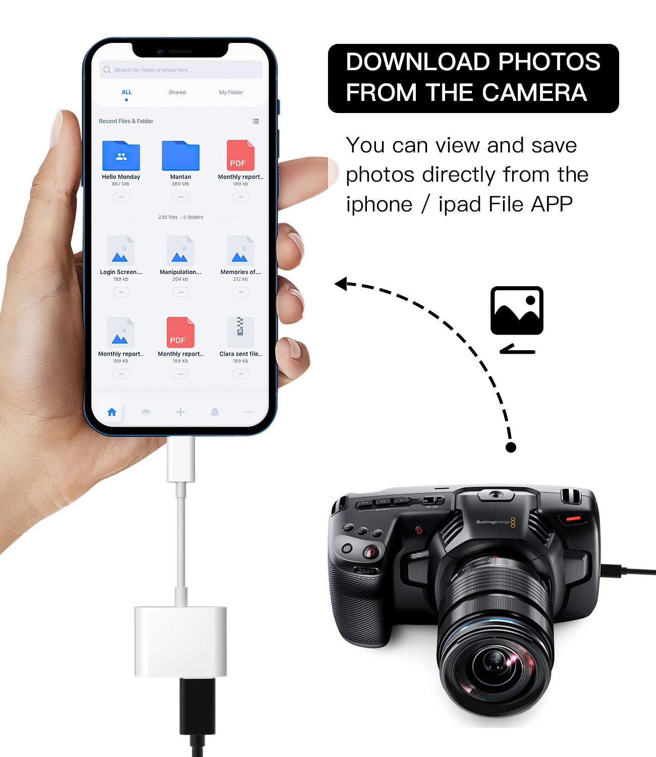 zoyuzan 3 in 1 USB OTG Adapter, Lightning