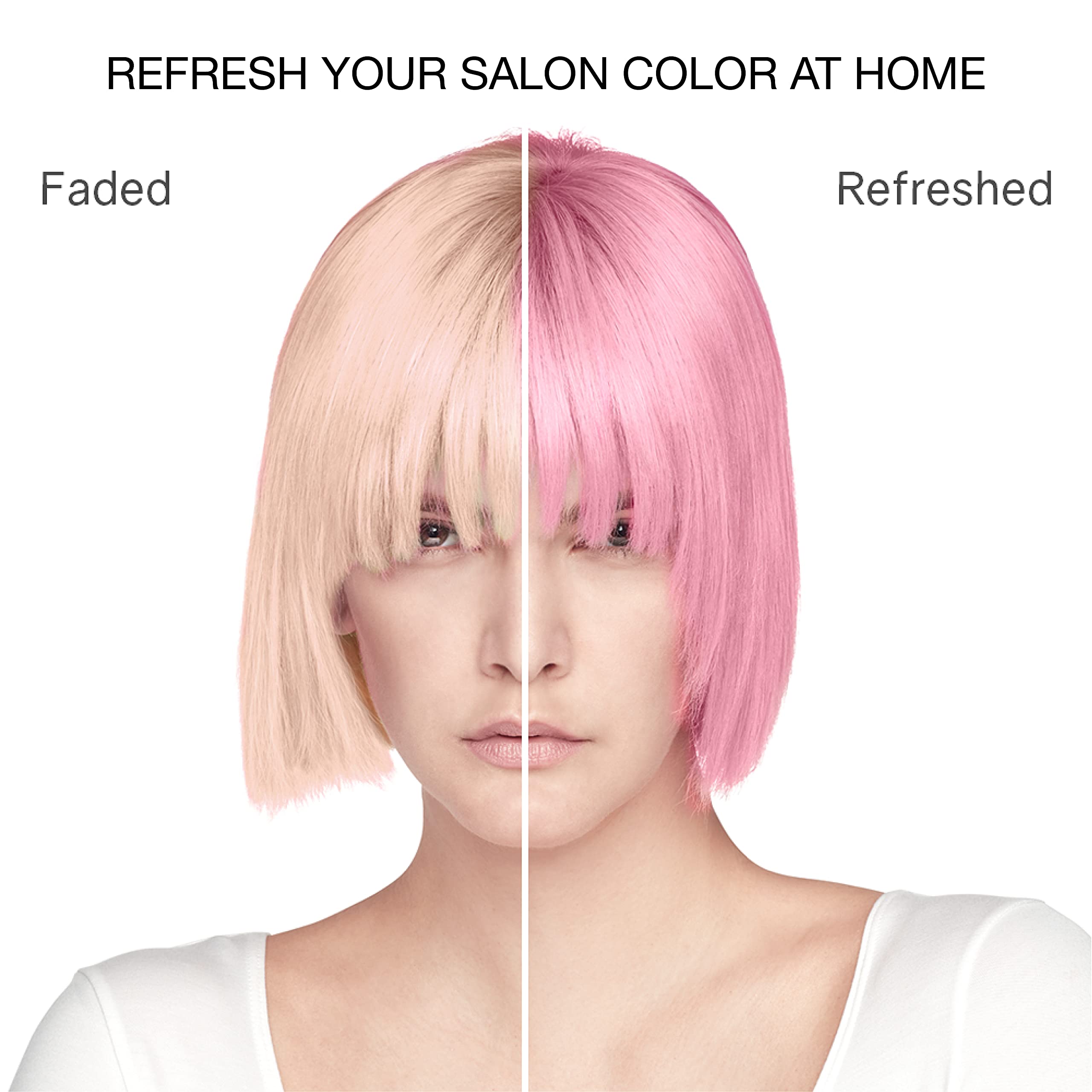 Celeb Luxury Viral Colorwash, Professional Semi-Permanent Hair Color Depositing Shampoo, Pastel Light Pink, 8.25 Fl Oz (Pack of 1)