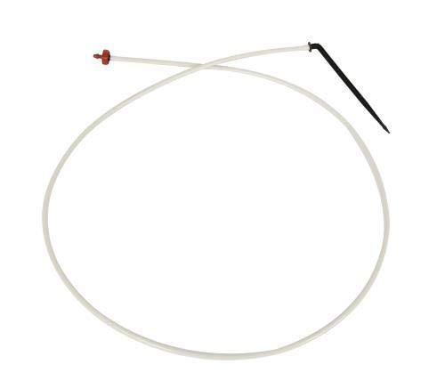 Hydro Flow by Netafim 0.5 GPH Single Drip Stake Assembly 747706 Drip Stake Assembly, Red/Black