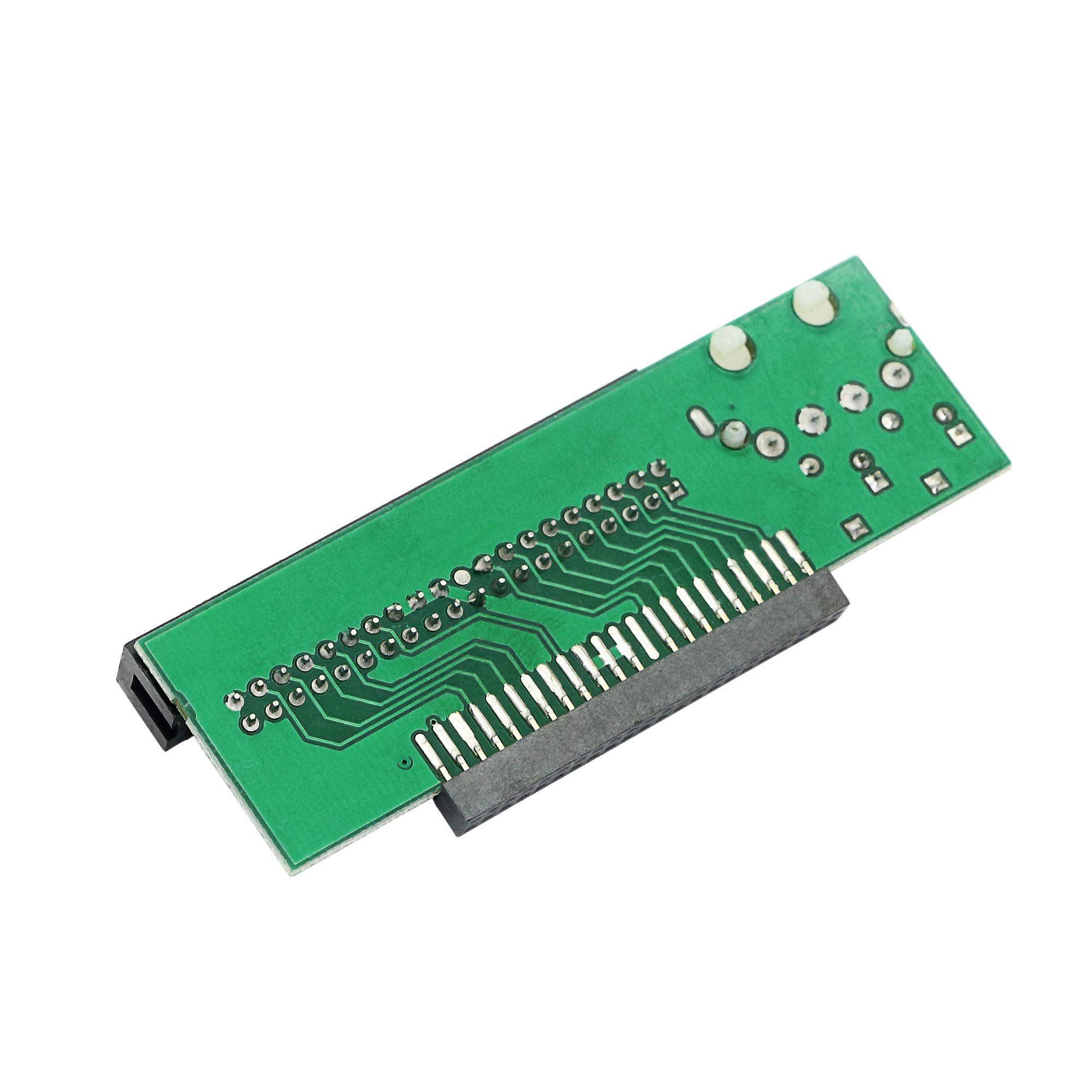 SinLoon 2.5 to 3.5 IDE Adapter,2.5 Inch 44 Pin Hard Disk Drive Laptop IDE to 40 Pin 3.5 Inch Desktop PC PATA Port Converter Card Adapter(IDE 2.5 to 3.5)