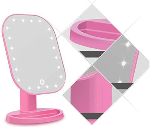 KXA Magnifying Glass Portable Sunglasses 10x Magnifying Glass led Travel Cosmetic Mirror Beauty Moisturizing Makeup Mirror