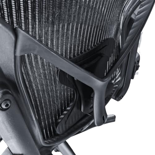Aeron Herman Miller Office Chair| Rear and Forward Tilt Limiter| Adjustable Arms| Adjustable Posture Fit Back Support| Renewed