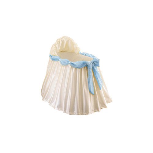 bkb Swag Bassinet Set, Blue Sash