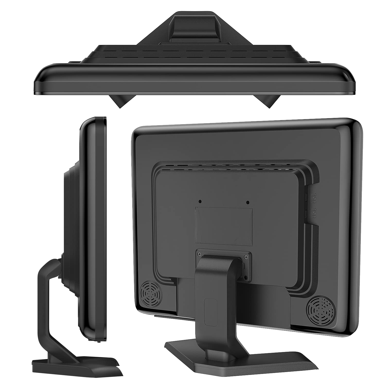 Cocar 15 inch Touchscreen Monitor, LCD Touch Screen Monitor 1024x768 Resolution VGA Input for PC/Office/Retail/Restaurant/Bar/Warehouse/Pos Touchscreen Monitor