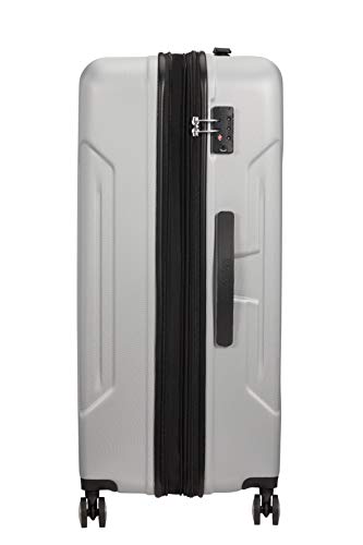 AMERICAN TOURISTER Unisex_Adult Koffer & Trolleys, Silver, L (78 cm-120 L)