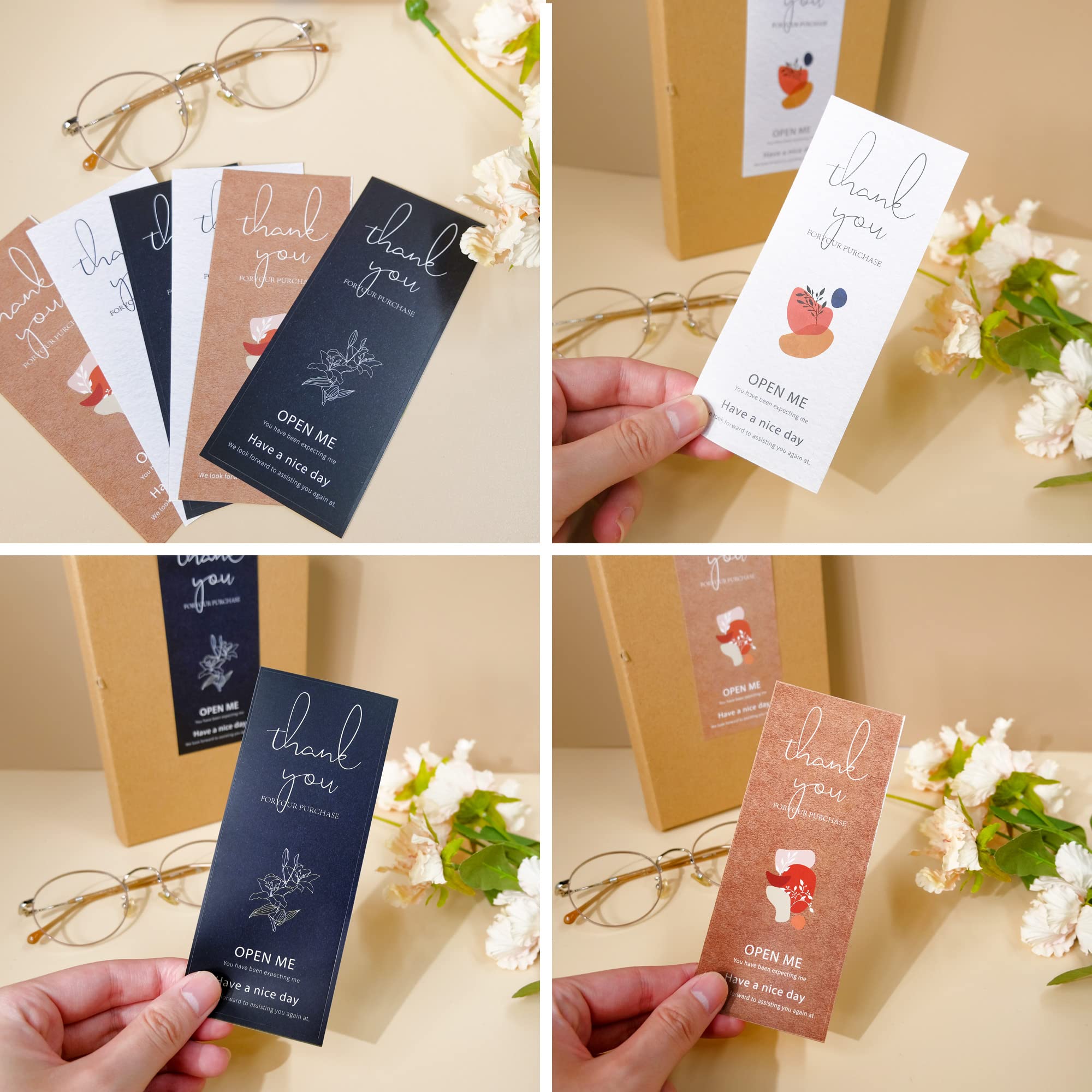 3 Pack Box Seal Stickers-150pcs, Rectangle Package Labels, Decorative Baking Sealing Decals for Business Letter Envelope Seal Gift Packaging Customer Mailer Box Retail Bag (1)