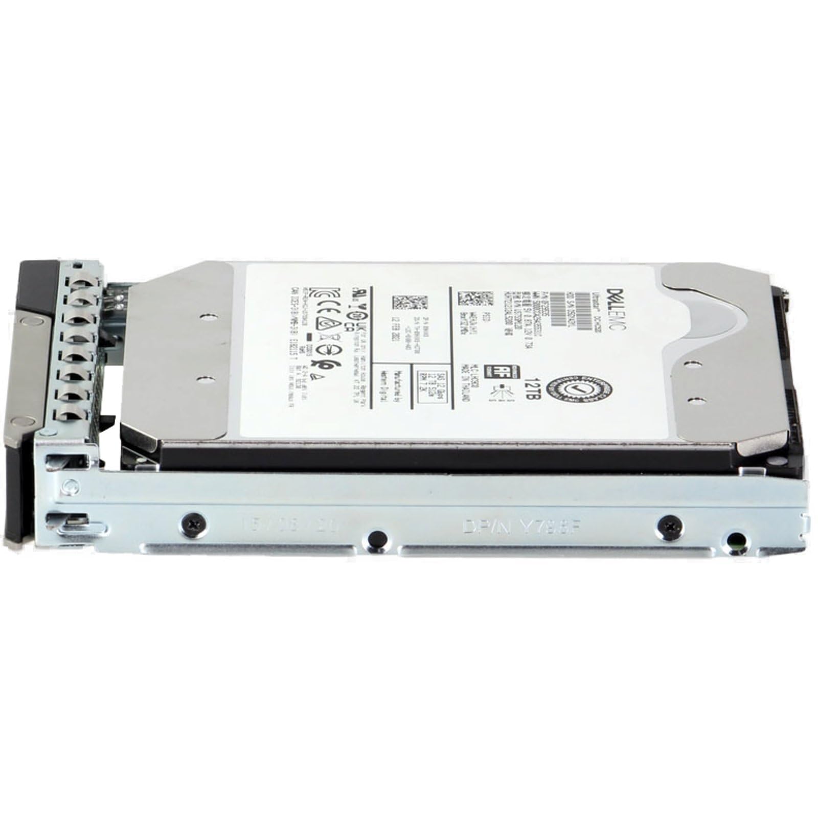 Dell 12TB 7.2K 12Gbps NL SAS 3.5 HDD 512e (9HXK6) (Renewed)