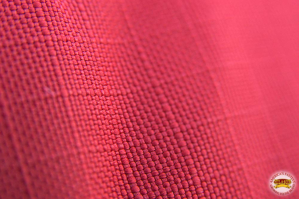 Red 78 in HILASON 600D Winter Waterproof Poly Horse Blanket Belly Wrap Red | Horse Sheet | Horse Turnout Sheet | Horse Sheets for Winter | Waterproof Turnout Sheets for Horses