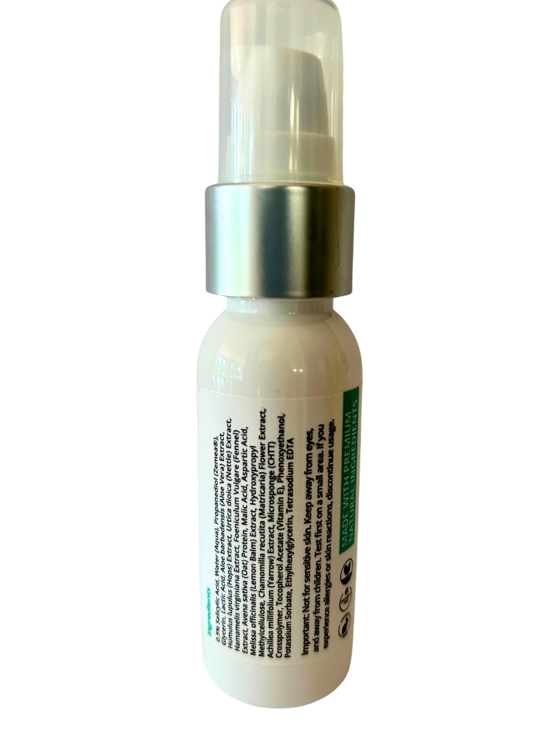 Blackhead Remover Cleanser with Salicylic Acid, Deep Pore Facial Cleanser, Blackhead Eliminator and Dissolving Gel, 1 Ounce by LAUDA BOTANICALS