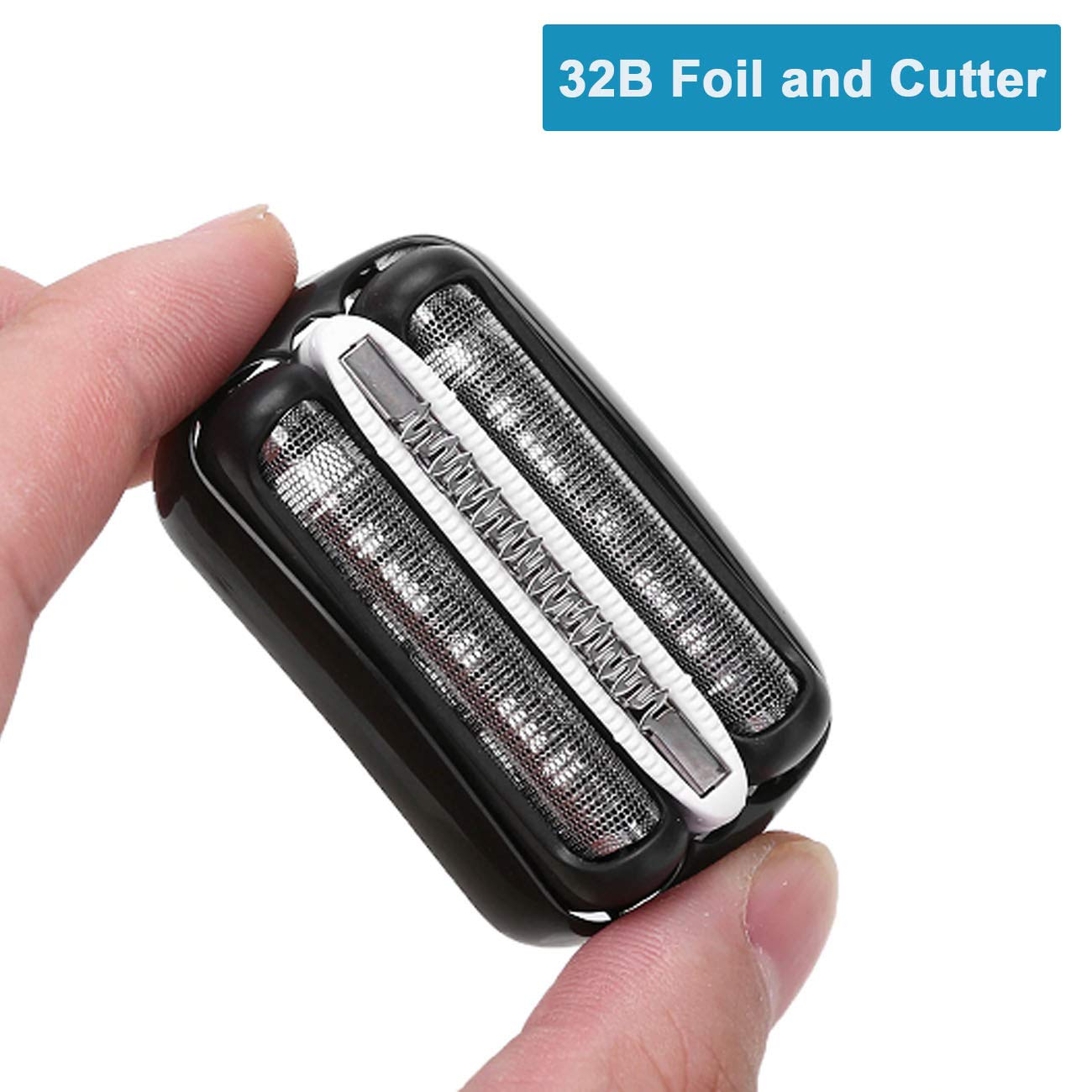 ๐ฎ๐ฌ๐ฎ๐ฏ ๐๐ฅ๐๐ง๐๐๐๐ 32B Shaver Foil Replacement and Cutter for Compatible with Braun Series 3, Shaver Razor Blade Cassette Head Compatible with Braun 320 330 340 350CC 370cc-4 390cc-4 Models