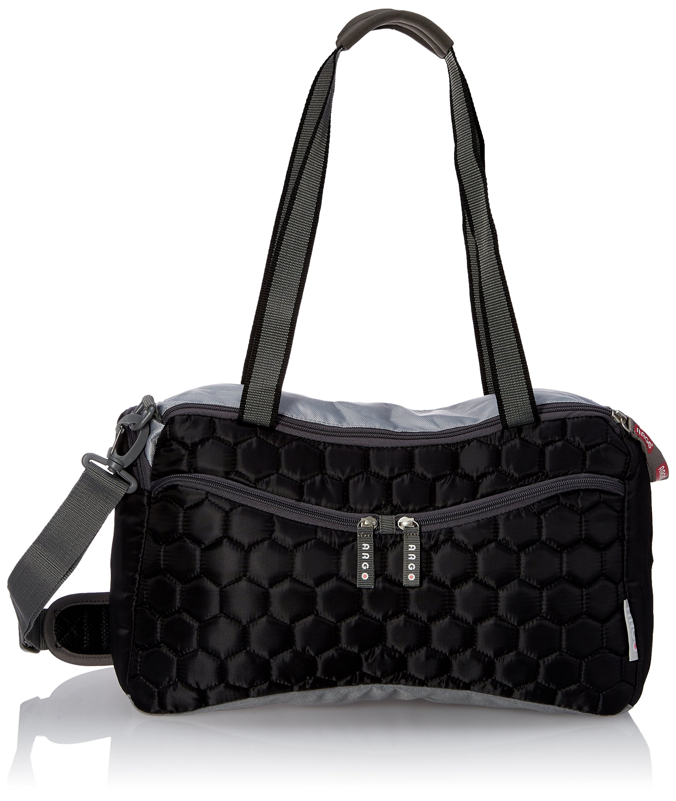 teafco Ultra-Lightweight Multi-Functional Diaper Bag, Black, Medium