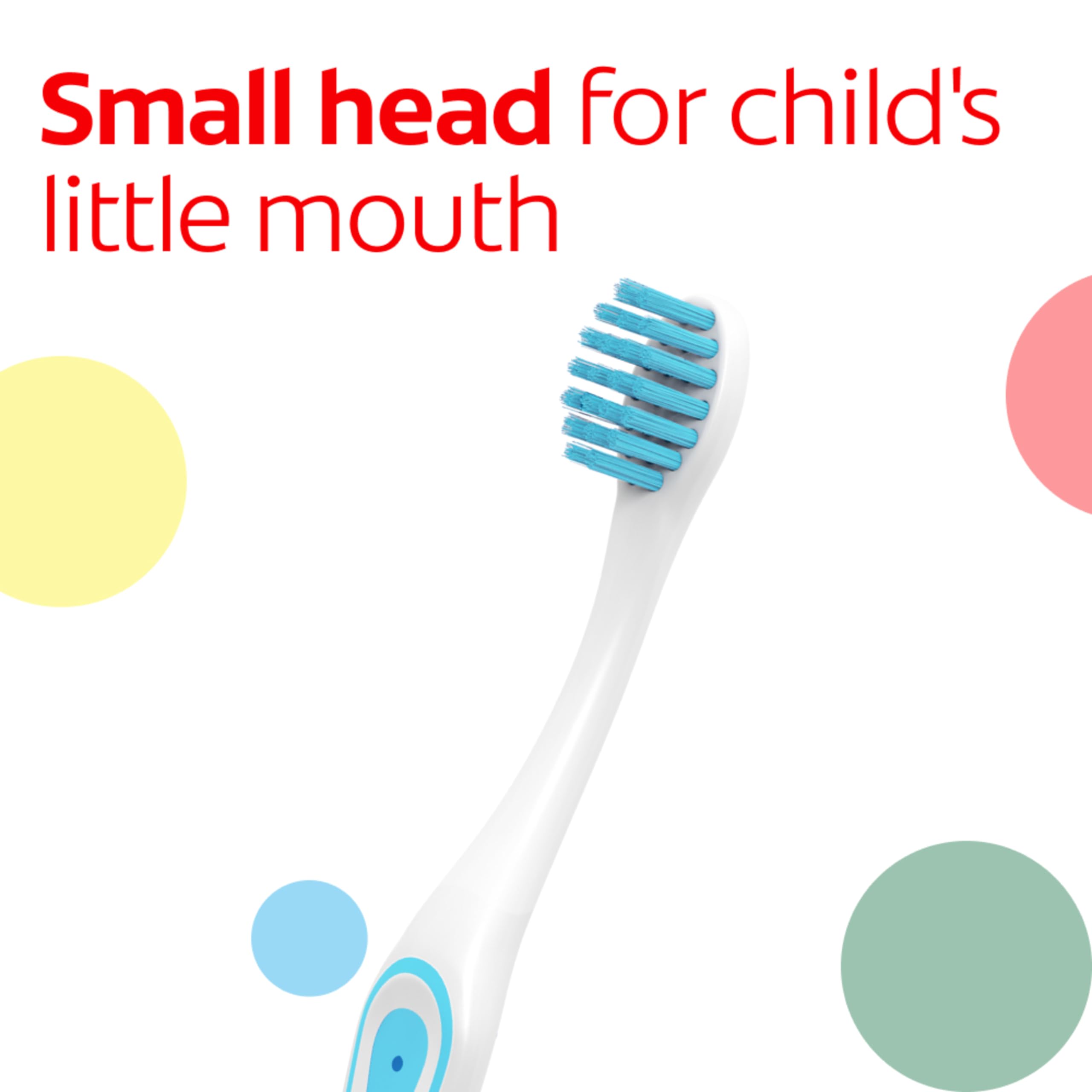 Colgate My First Baby and Toddler Toothbrush, Extra Soft Toothbrush, 6 Count
