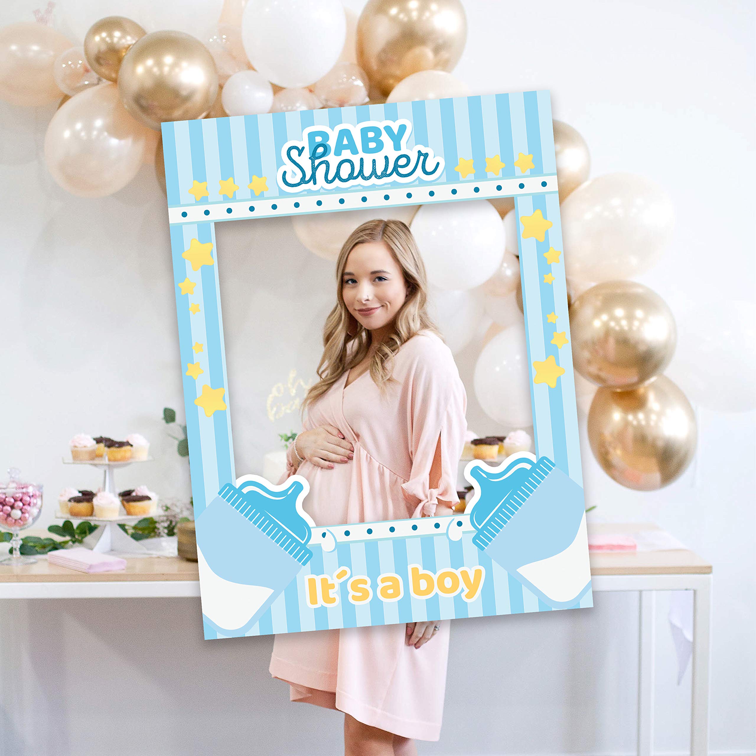 BannerBuzz Custom and Standard Selfie Frames, 890 GSM 5mm Non-Reflective Corflute Material, 600 DPI Direct UV Printing on Substrate, for Parties Photo Booth Events (Theme 2, 36" x 48")