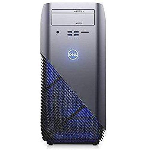 Dell i5675-A933BLU-PUS Inspiron 5675 AMD Desktop, Ryzen 5 1400 Processor, 8GB, 1TB, AMD Radeon RX 570 4GB GDDR5 Graphics, Recon Blue (Renewed)