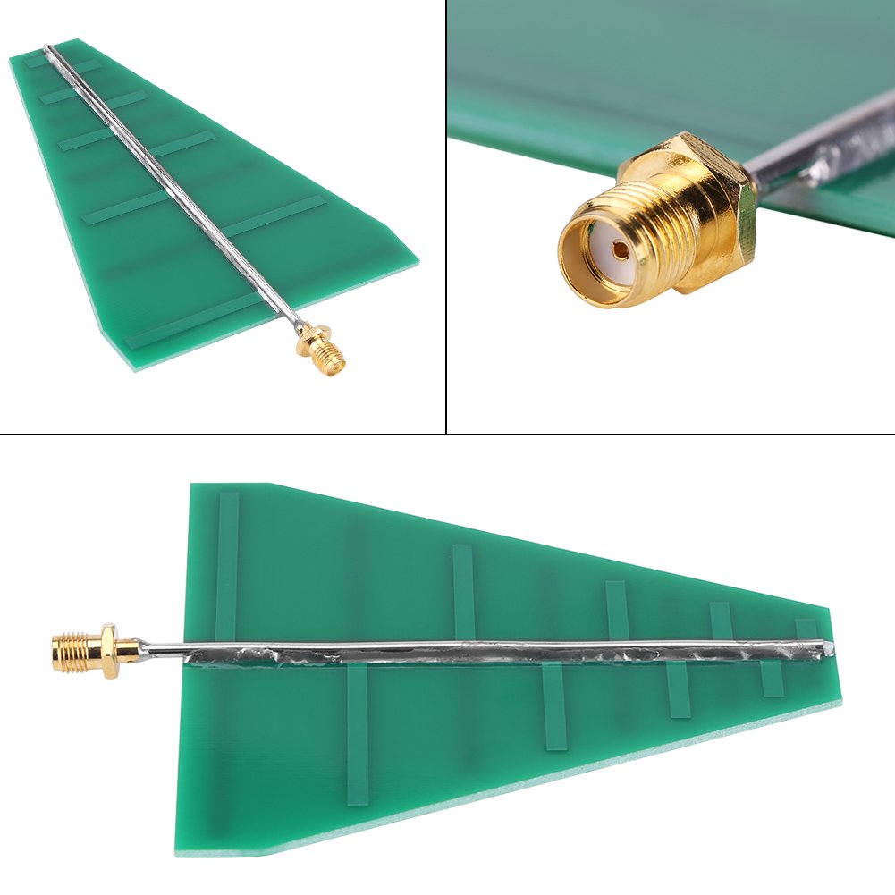 UWB Ultra Wide Band 1.35GHz-9.5GHz Log-Periodic Directional RF Antenna with N Female Connector